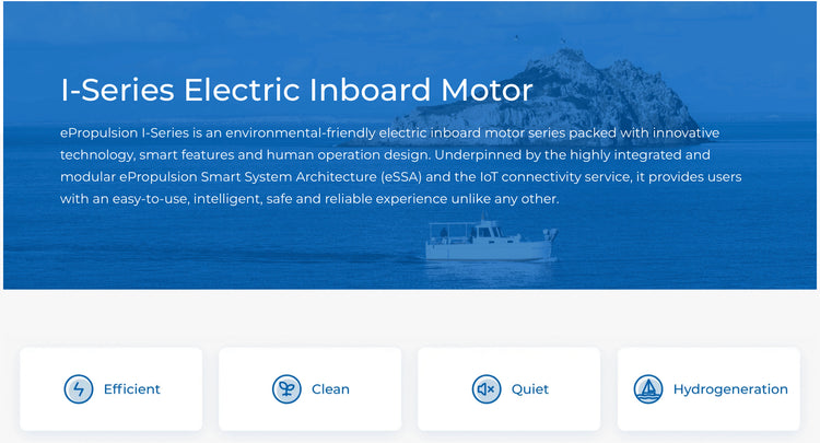 Epropulsion Electric Inboards and Marine Pod Propulsion – SkyBlu Adventures